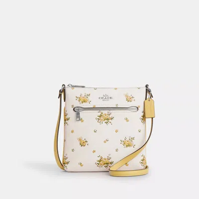 Coach Outlet Mini Rowan File Bag With Floral Print In Multi | ModeSens