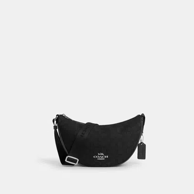 Coach Outlet Pace Shoulder Bag In Signature Jacquard In Black | ModeSens