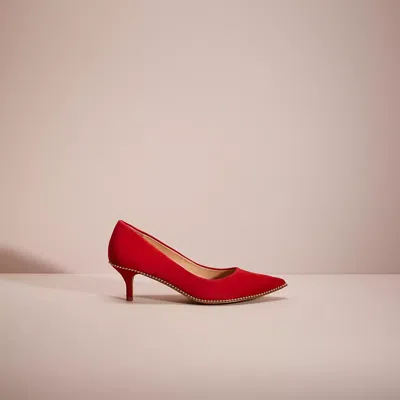 Coach Restored Jackie Pump In Electric Red | ModeSens