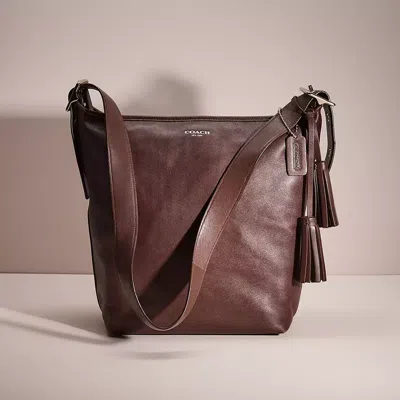 Coach Restored Legacy Leather Duffle In Burgundy | ModeSens