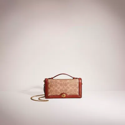 Coach Restored Riley Chain Clutch In Colorblock Signature Canvas In ...