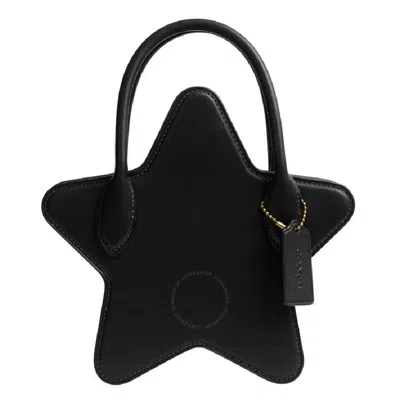 Coach Star Leather Crossbody Bag In Black | ModeSens