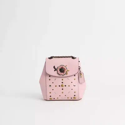 Coach Upcrafted Parker Convertible Backpack 16 With Tea Rose Stones ...