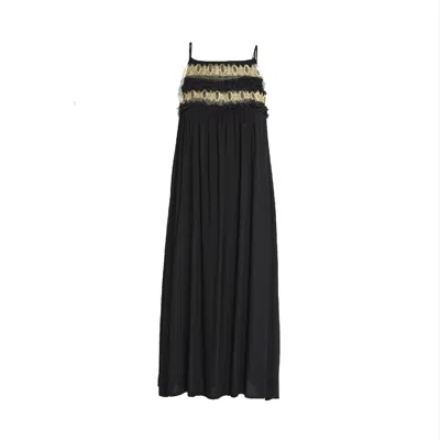 Cocoove Women's Ray Ray Deco Dress In Black & Gold | ModeSens
