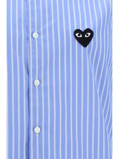 Comme Des Garçons Play Play Shirt In Stripe | ModeSens