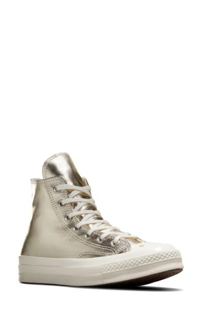 Converse Chuck Taylor® All Star® 70 Metallic High Top Sneaker In Light ...