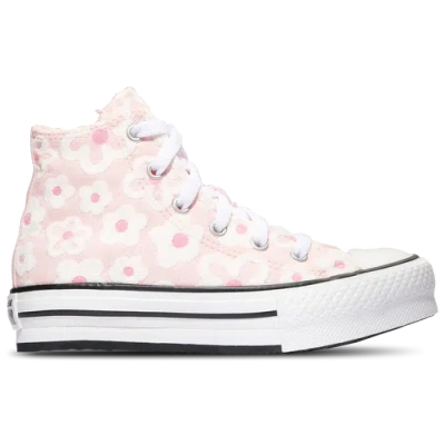 Converse Kids' Girls Chuck Taylor All Star Eva Lift Hi In Pink/white ...