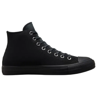 Converse Kids' Girls Chuck Taylor All Star Hi Meta Noir In Silver/black ...