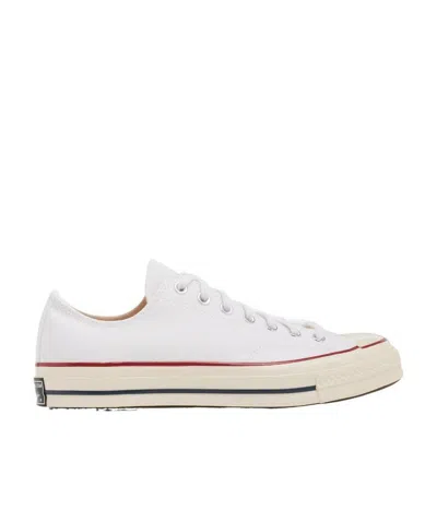 Converse Logo Low-top Sneakers In White | ModeSens