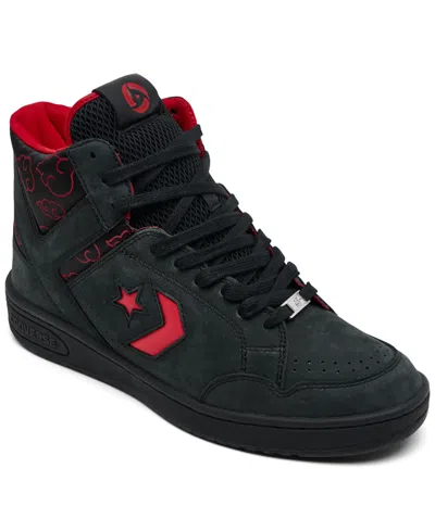 Converse X Naruto Shippuden Men's Itachi Weapon High Casual Sneakers ...