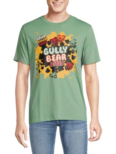 Cornerstore Bodega Men's Gully Bear Graphic Tee In Sage | ModeSens