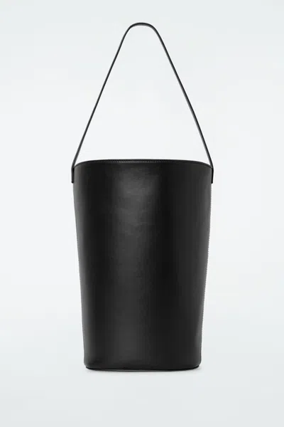 Cos Bucket Bag - Leather In Red | ModeSens