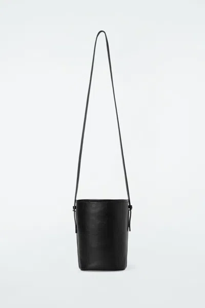 Cos Mini Bucket Bag - Leather In Gold | ModeSens
