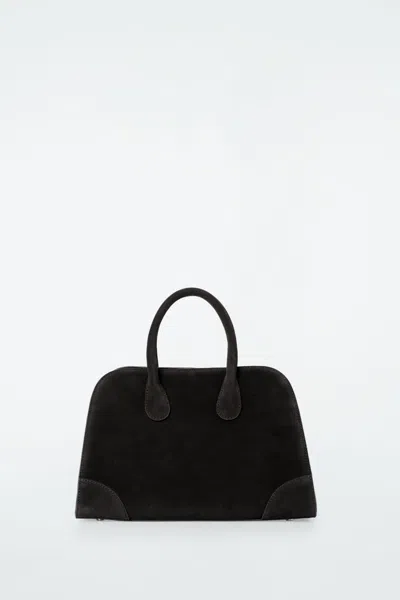 Cos Mini Studio Bowling Bag - Leather In Black | ModeSens