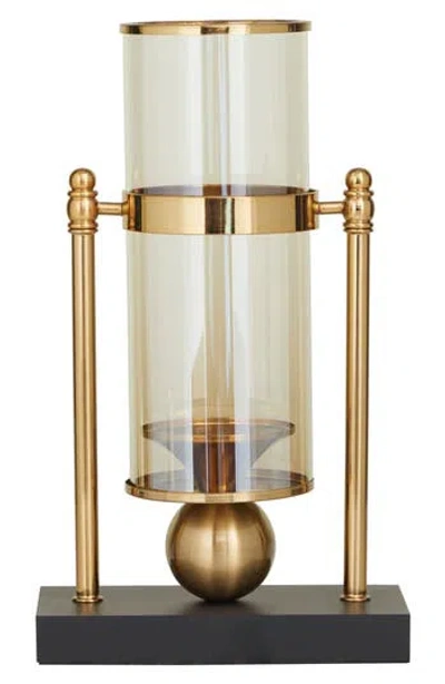 Cosmo By Cosmopolitan Gold Metal Hurricane Table Lamp | ModeSens