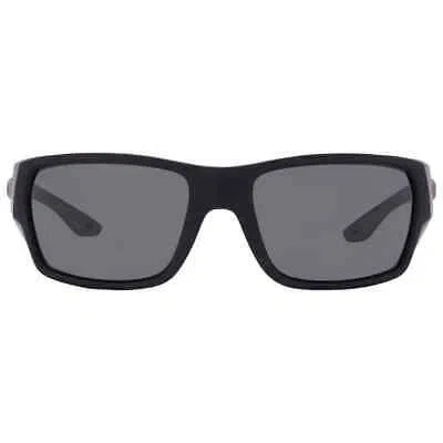 Pre-owned Costa Del Mar Tailfin Grey Polarized Glass Rectangular Men's ...