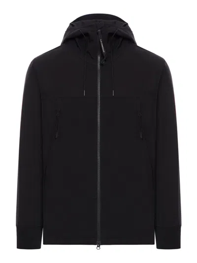 C.p. Company C.p. Shell-r Goggle Jacket In Black | ModeSens