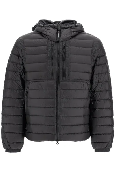 C.p. Company Lightweight Goggle Down Jacket In D In Black | ModeSens