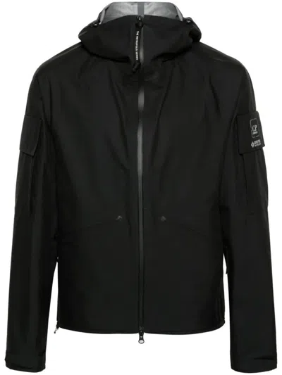 C.p. Company Metropolis Series Gore-tex Infinium Hooded Jacket In Black | ModeSens