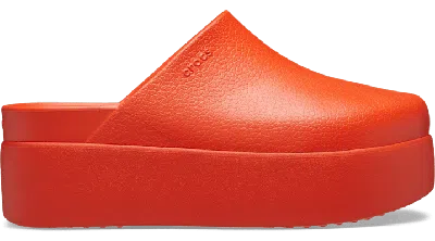 Crocs Dylan Platform Clog In Lava | ModeSens