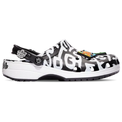 Crocs Mens Keith Haring Classic Clogs In Multi/white/black | ModeSens