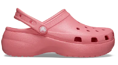 Crocs Women's Classic Platform Clog In Hot Blush | ModeSens