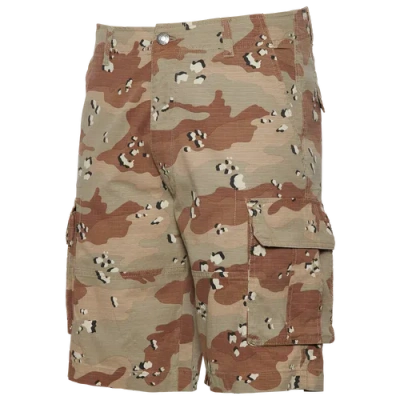Csg Mens Essential Cargo Shorts In Tan Camo | ModeSens