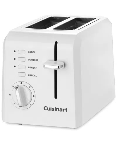 Cuisinart 2-slice Compact Toaster In White | ModeSens