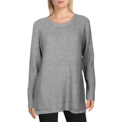 Cyrus Womens Knit Crewneck Pullover Sweater In Grey | ModeSens