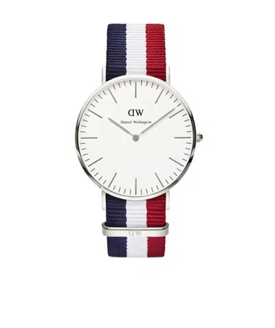 Daniel Wellington Splice Strap Watch In White | ModeSens