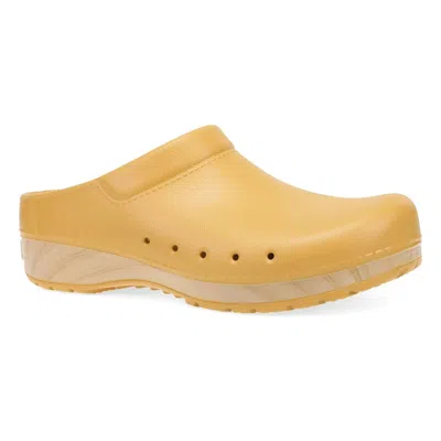 Dansko Women's Kane Clog In Yellow | ModeSens