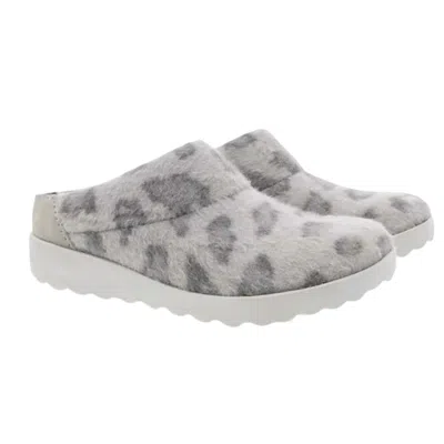Dansko Women's Lucie Textile Clog In Grey Leopard | ModeSens