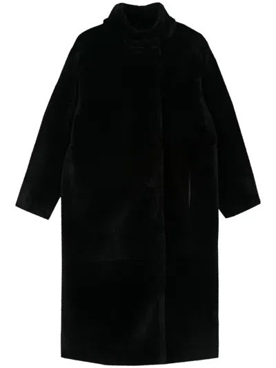 Desa 1972 Reversible Shearling Coat In Black | ModeSens Desa 1972 Reversible Shearling Coat In Black | ModeSens