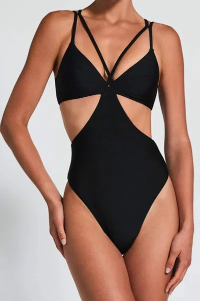 Devon Windsor Quinn Full Piece Swimsuit In Black | ModeSens