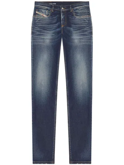 Diesel 2023 D-finitive Low-rise Tapered Jeans In Blue | ModeSens