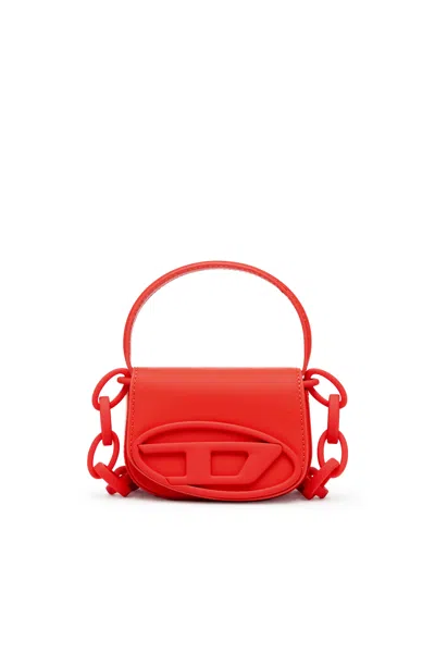 Diesel 1dr Xs-iconica Mini Bag In Pelle Matte In Red | ModeSens