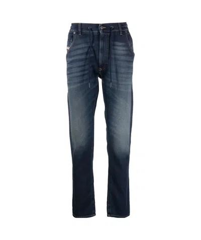 Diesel Krooley-e-ne Straight-leg Jeans In Black | ModeSens