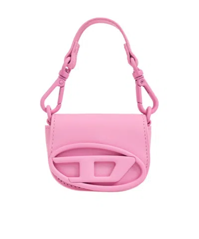 Diesel Logo Mini Bag In Pink | ModeSens