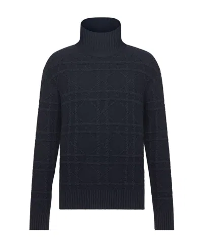 Dior Icons Cashmere Sweater In Blue | ModeSens