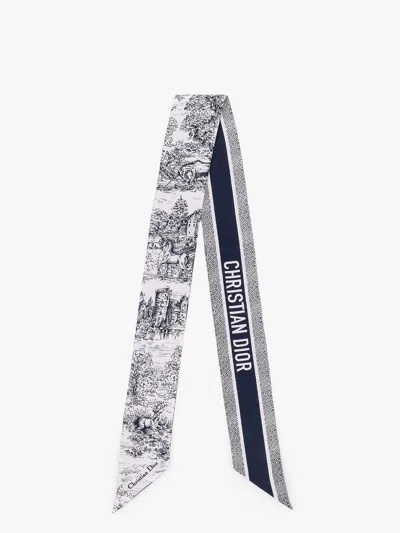 Dior Women Blue Scarves | ModeSens