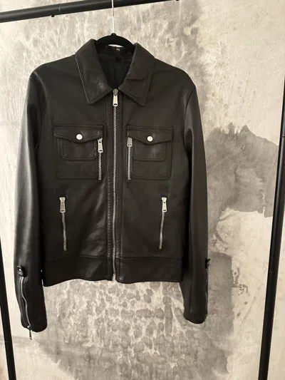 Pre-owned Dior X Hedi Slimane Dior Homme By Hedi Slimane Perfect Leather Jacket Multi Zip In ...