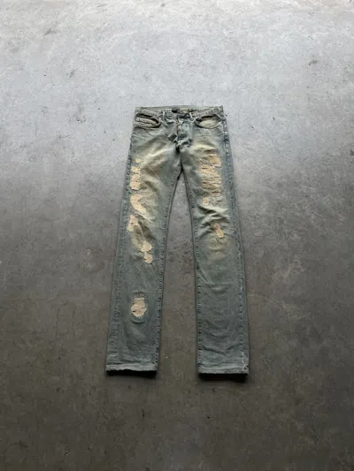 Pre-owned Dior X Hedi Slimane Dior Homme Ss06 Sandwash Crash Denim Hedi ...
