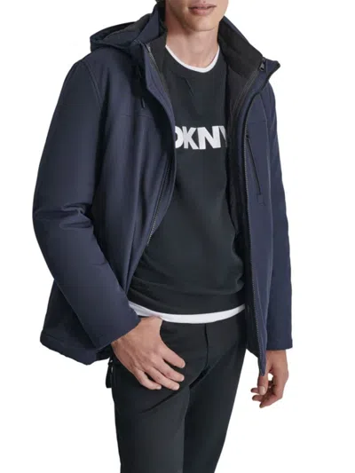 Dkny Men's 3-in-1 Systems Jacket In True Navy | ModeSens