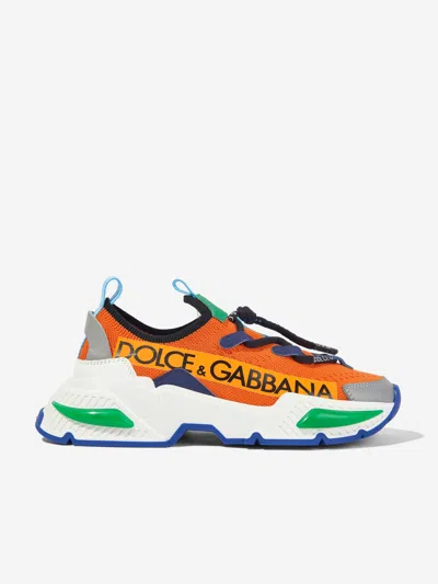 Dolce & Gabbana Boys Space Trainers In Multicoloured | ModeSens