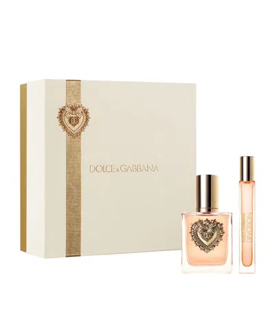 Dolce & Gabbana Devotion Eau De Parfum Fragrance Gift Set In Multi ...