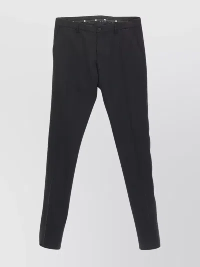 Dolce & Gabbana Trousers Tailored Back Pockets In Black | ModeSens