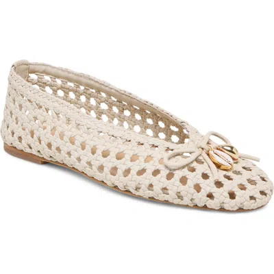 Dolce Vita Cason Woven Ballet Flat In Neutral | ModeSens