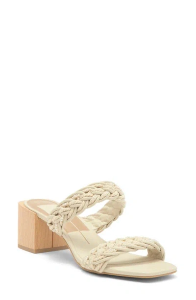Dolce Vita Zabina Braided Strap Sandal In Ivory Stella | ModeSens