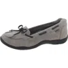 Dr. Andrew Weil Discovery Womens Leather Slip On Loafers In Silver ...