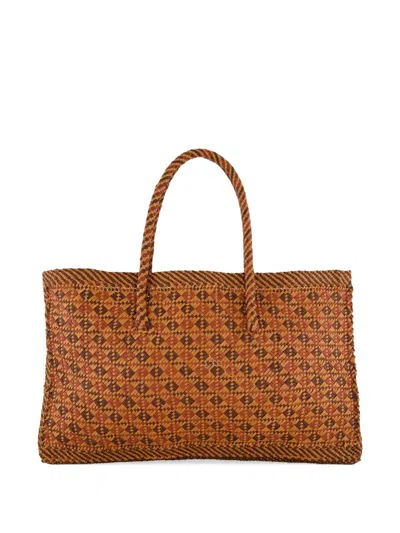 Dragon Diffusion Leather Tote Bag In Brown | ModeSens